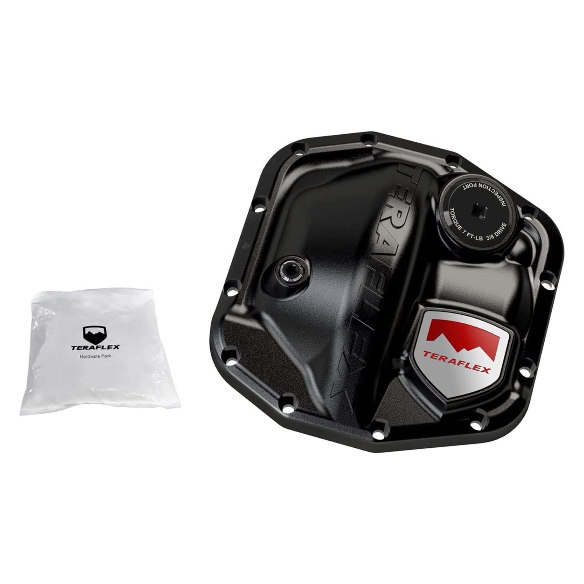 TeraFlex Dana 44 AdvanTEK (M210) Front HD Differential Cover Kit ...