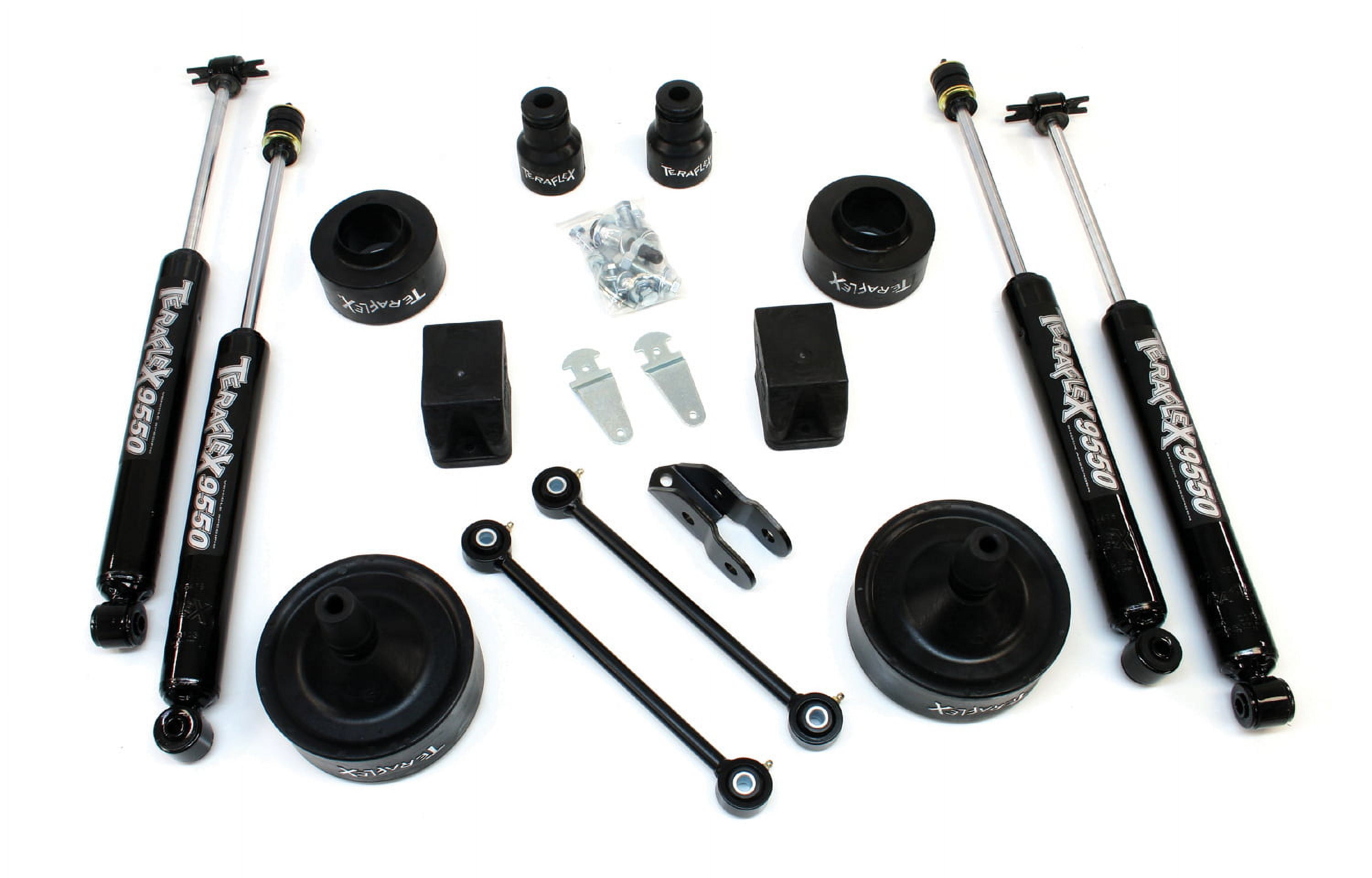 Teraflex 1255200 Budget Boost-Suspension Lift System; 2.5 in. Lift; w ...