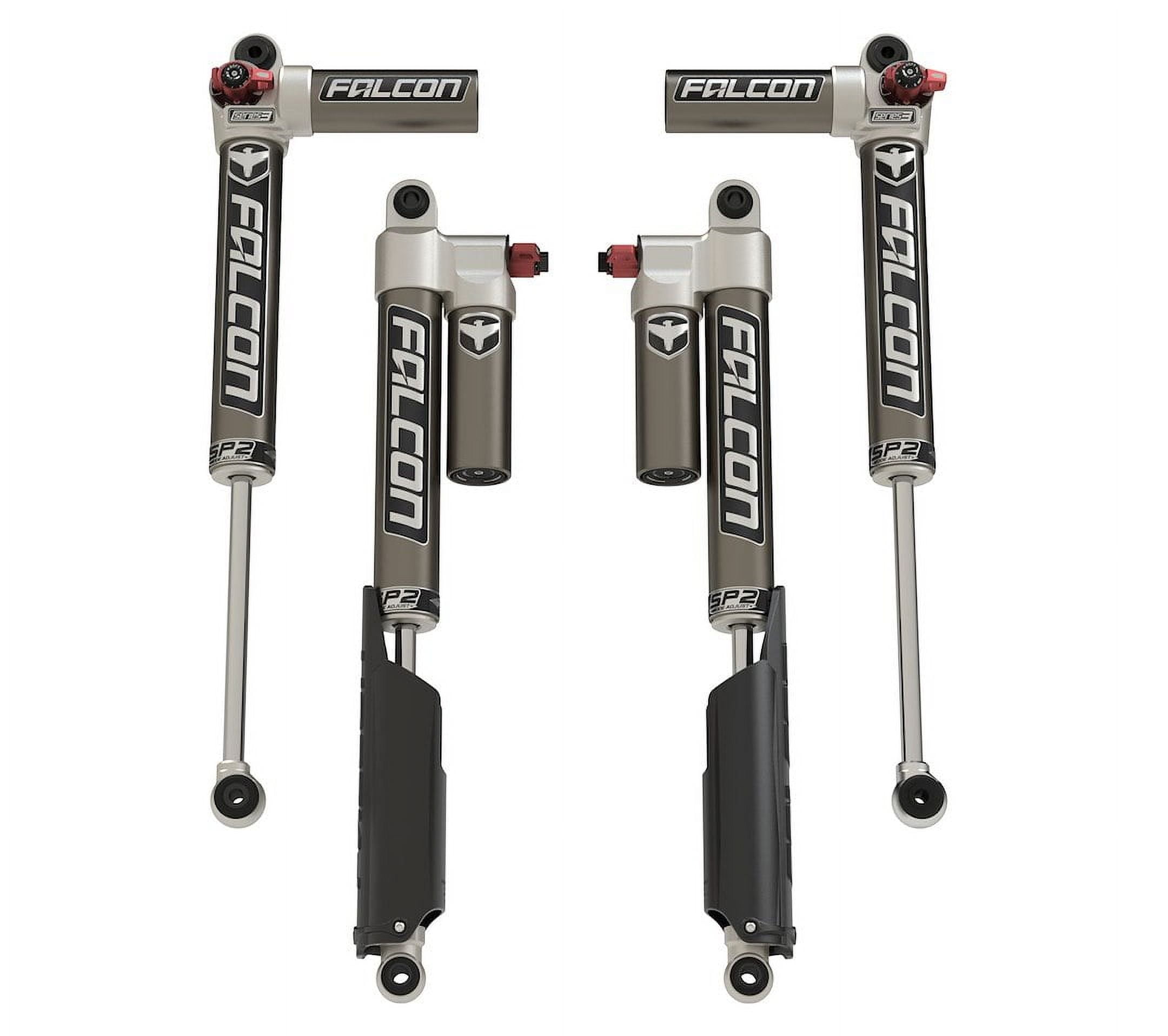 Teraflex Falcon SP2 3.3 Fast Adjust Piggyback Shocks (2-3" Lift) Jeep ...