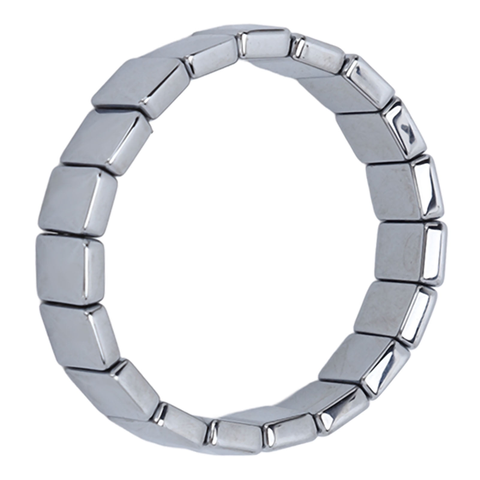 Terahertz Stone Bracelet Fashionable Faceted Rectangle Pain Relief ...