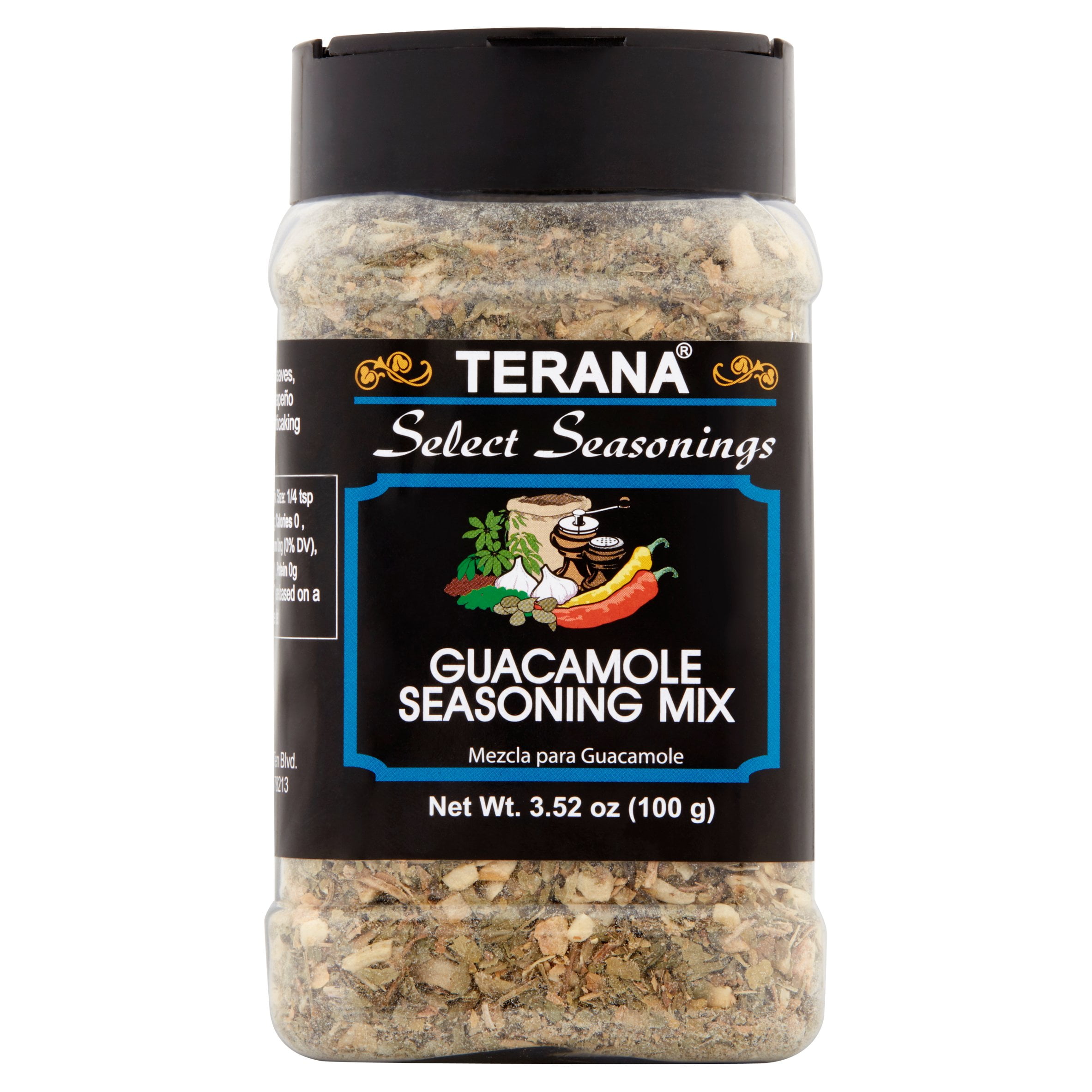 Terana Select Seasoning Guacamole Seasoning Mix, 3.52 oz - Walmart.com