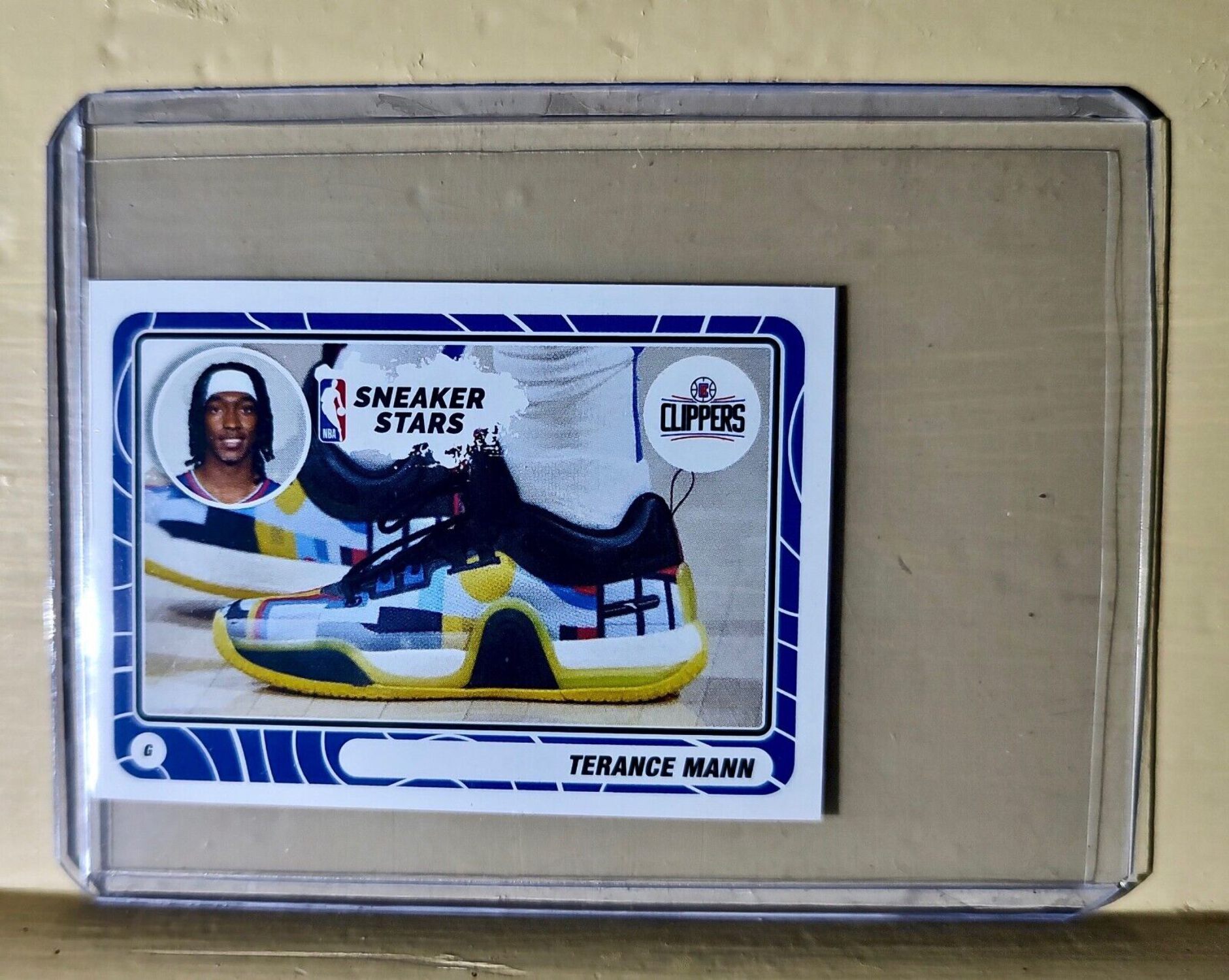Terance Mann 2023-24 Panini NBA Basketball #45 Sneaker Stars Sticker ...