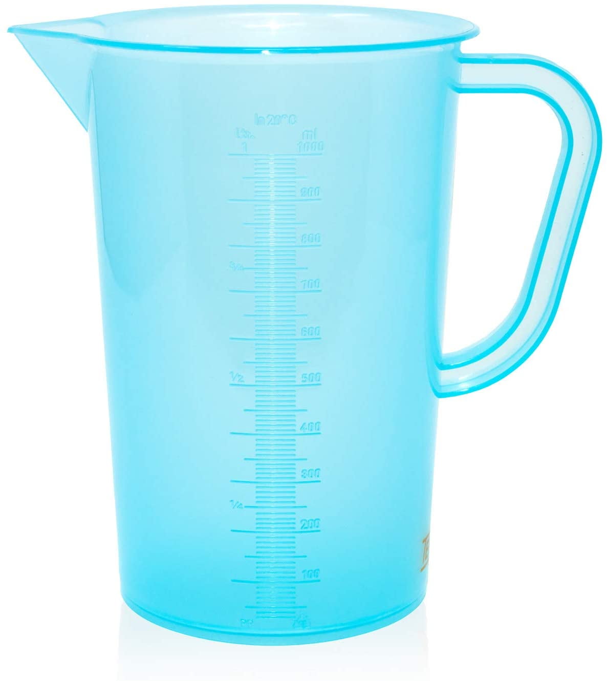 Terbold 1 Liter Measuring Pitcher Graduated (Blue) - Walmart.com