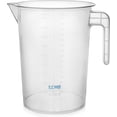 Terbold 5 Liter Measuring Pitcher | 1.3 Gallon Shatterproof Plastic ...