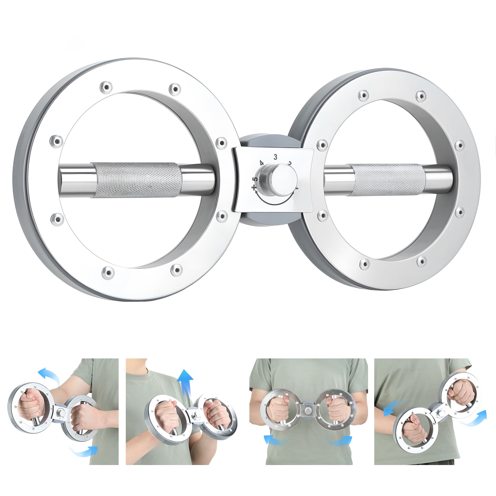 Tereitr Burn Machine, 5 Adjustable Resistance Levels Rotator Machine ...