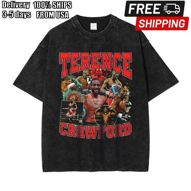 Terence Bud Crawford T Shirt Boxing Champion Errol The Truth Spence Jr Vintage W - Walmart.com