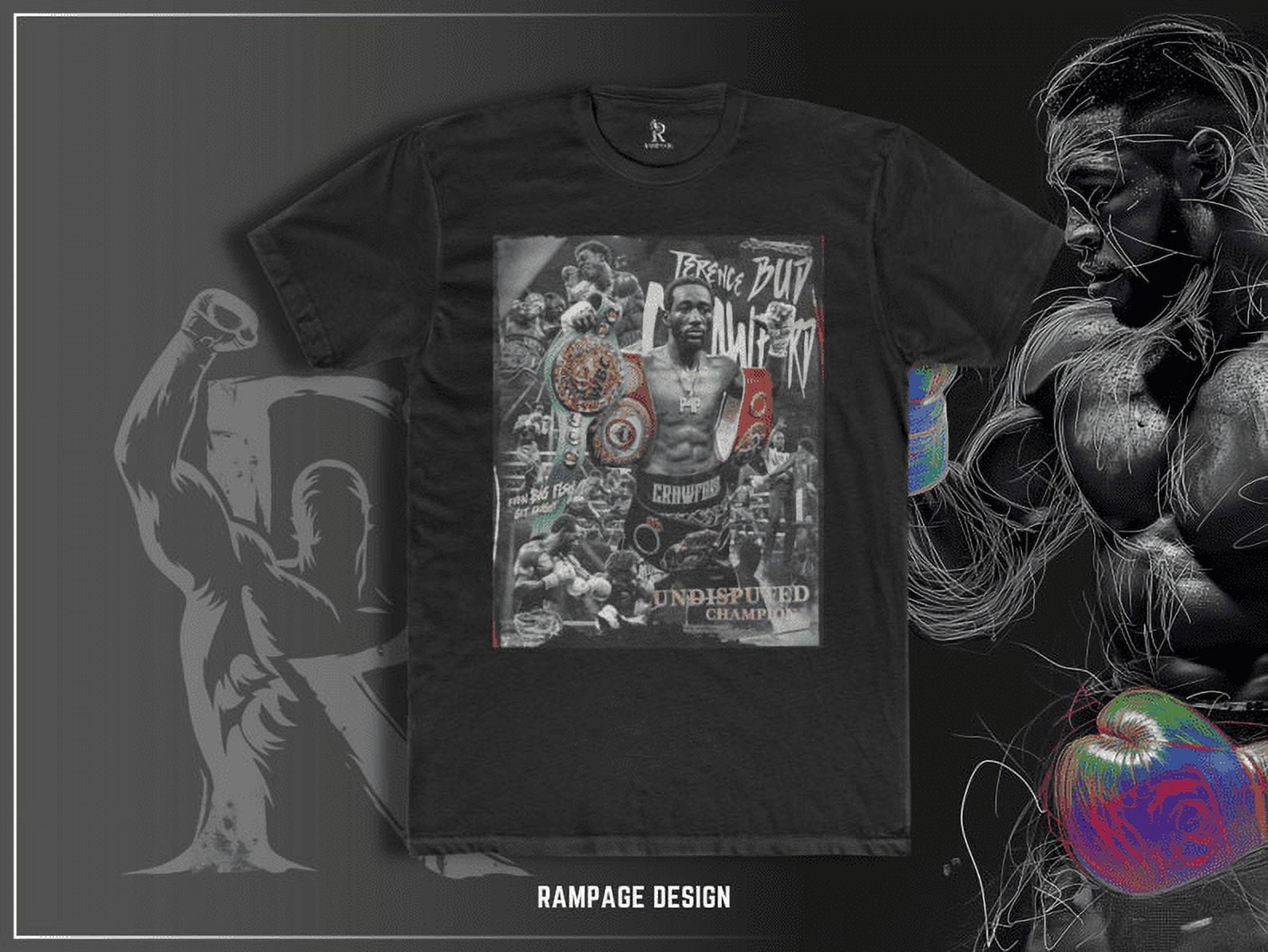 Terence Crawford Inspired Custom Boxing T-Shirt - Champion Style for ...