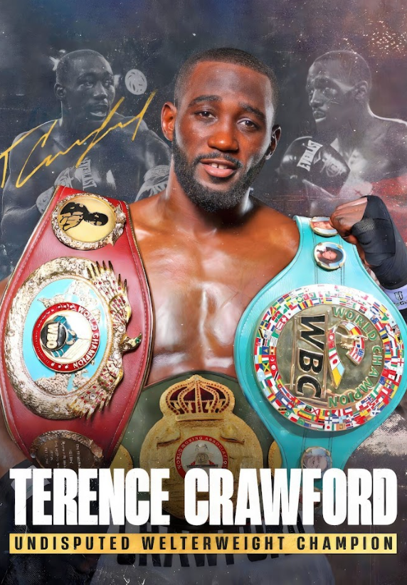 Terence Crawford Poster 24x36 - Undefeated Champion, Pound-for-Pound ...