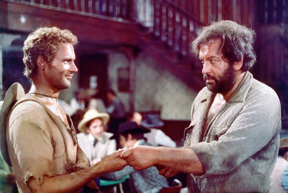 Terence Hill and Bud Spencer in Lo chiamavano Trinita 24x36 Poster My ...