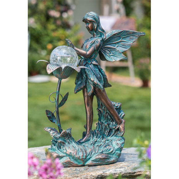 Outdoor Statues Solar Garden Sculptures