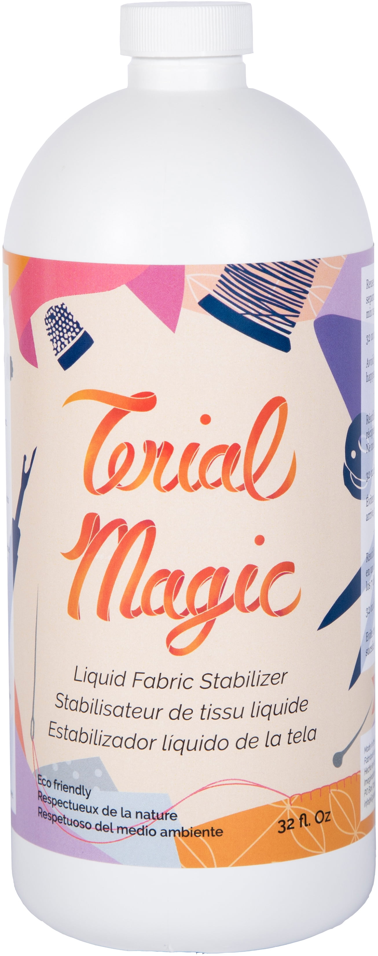 Terial Magic, Fabric Stabilizer, 32oz Refill, Treats Up to 8 Yards ...