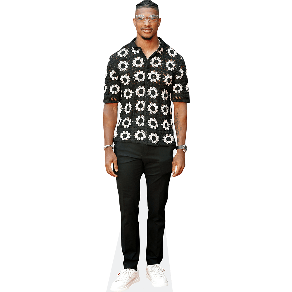 Terique Owens (Floral) Life Size Cutout. Standee. - Walmart.com