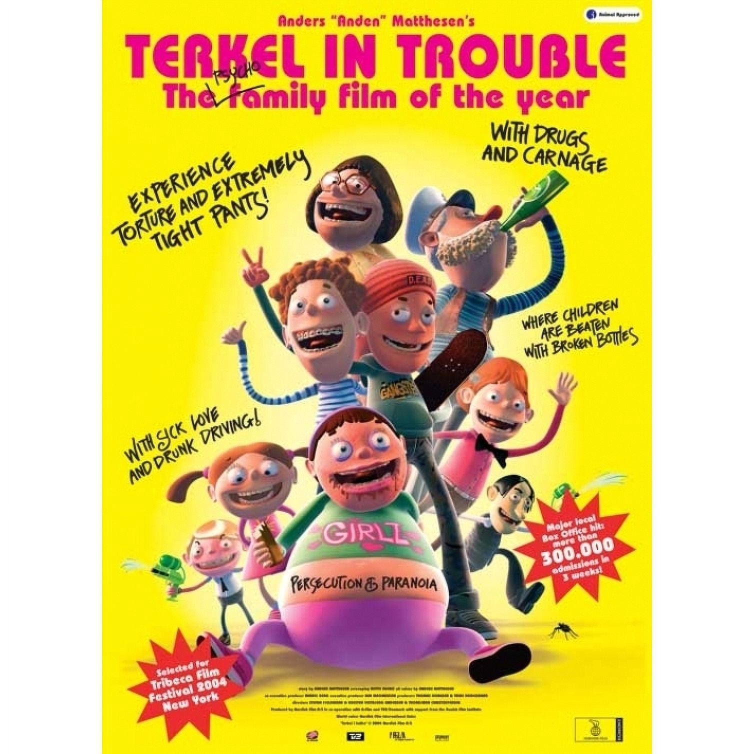 Terkel in Trouble Movie Poster (11 x 17) - Walmart.com