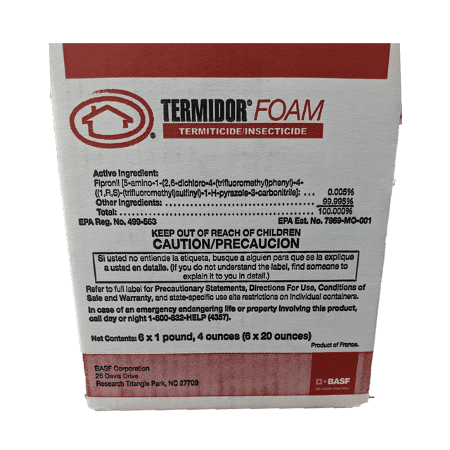 Termidor Foam Termiticide/Insecticide - For Use Against Termites and ...