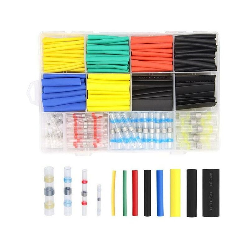 Terminal Block 360PCS Assorted Heat Shrink Tubing Electrical Wire ...
