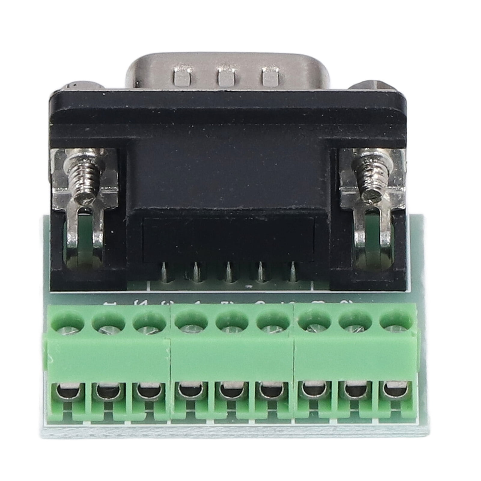 Terminal Block DB9 Male Header to Screw 9 Pin Connector Break Out Board ...