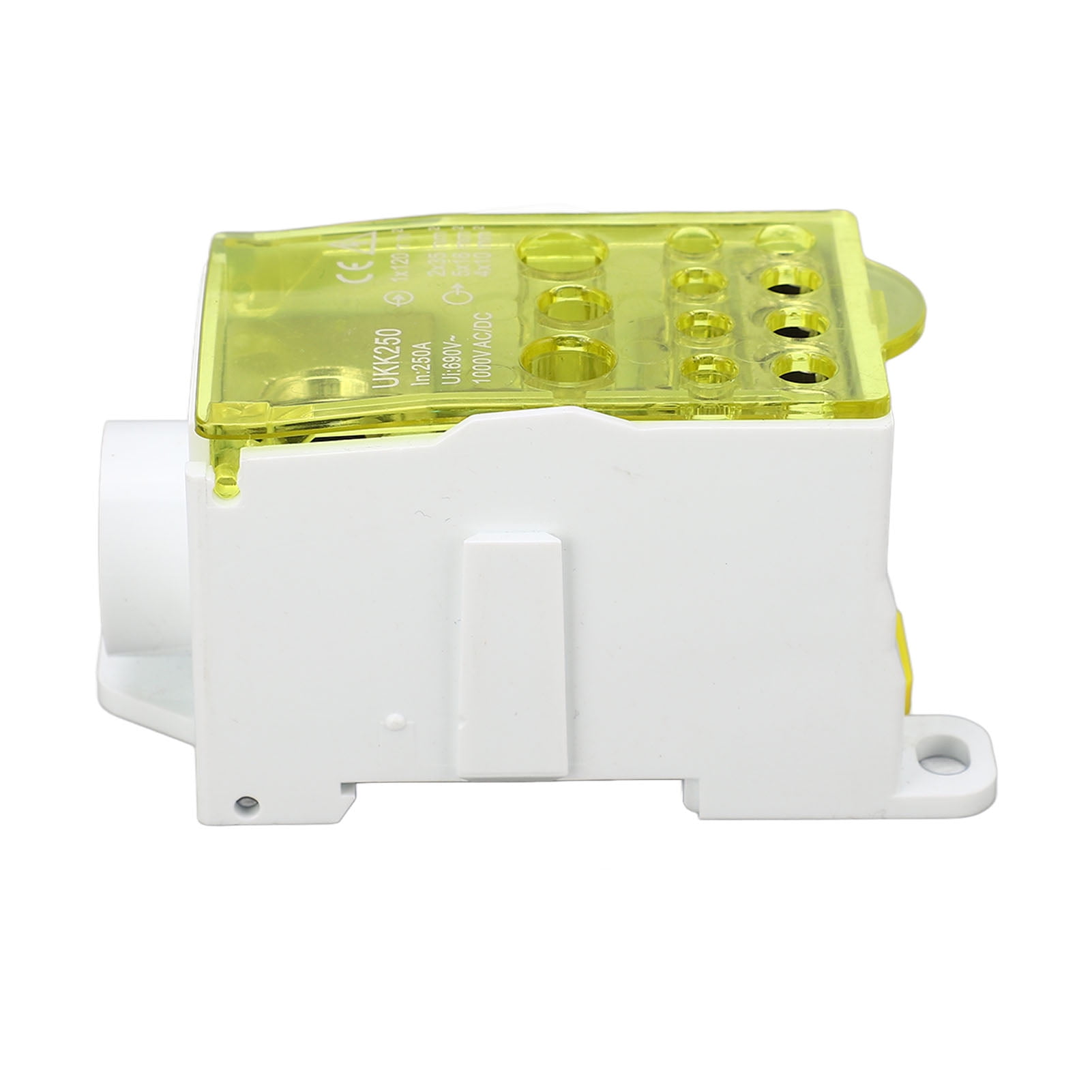 Terminal Block Junction Box Splicing Din Rail Single Pole Power Distribution Box 690v 250a