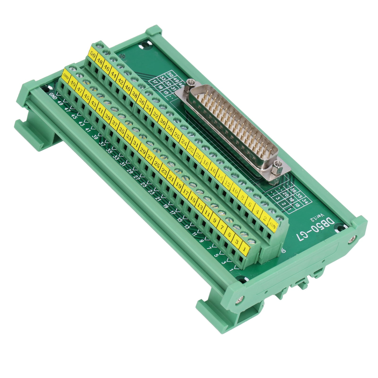 Terminal Block Module PCB Copper Female Terminals Board with Printed ...
