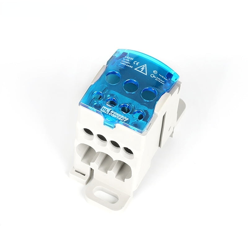 Terminal Block UKK80A Electric Wire Connector 1 in many Out Din Rail ...
