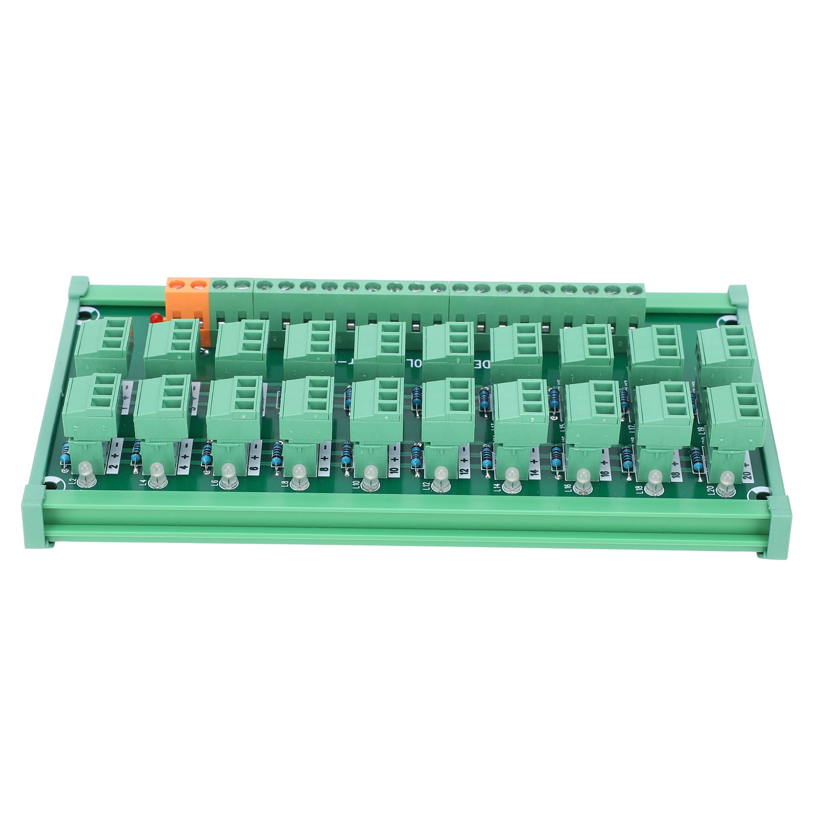 Terminal Block Wire 2-Channel Capture Card DIN Rail Switch Control NPN PNP KP204 Ethernet ...