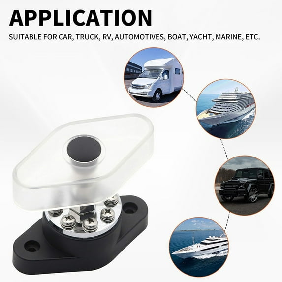 Terminal Bus Bar 300A Distribution Terminal Block Automotive Car ...