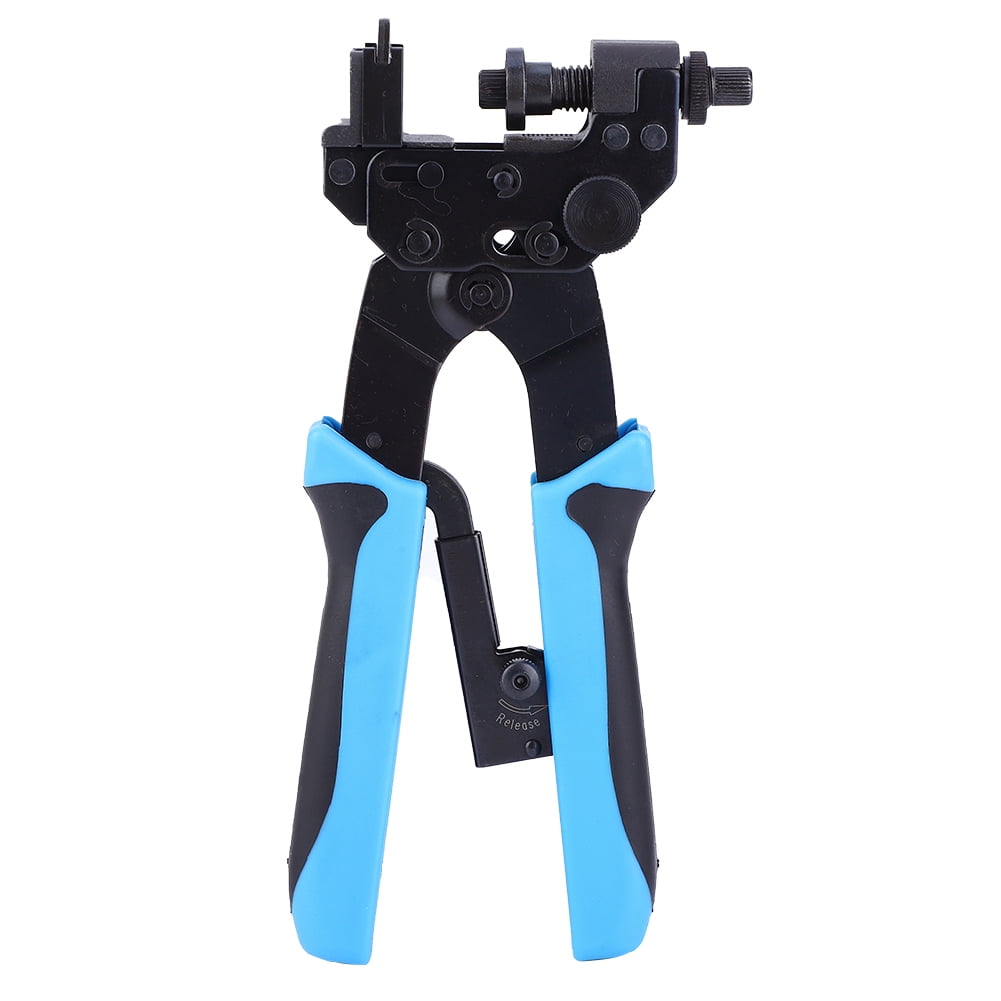 Terminal Compression Crimping Pliers F BNC RCA Coaxial Cable Network ...