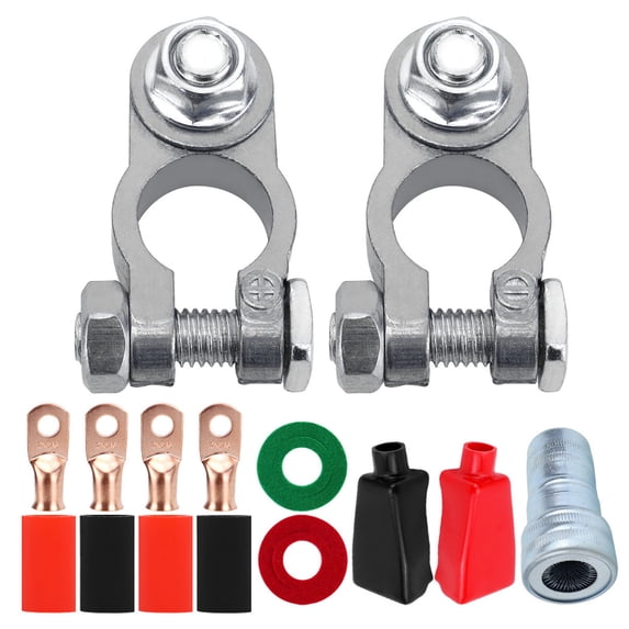 Terminal Connector set with Gauges Lugs & Easy Installation Accessories ...