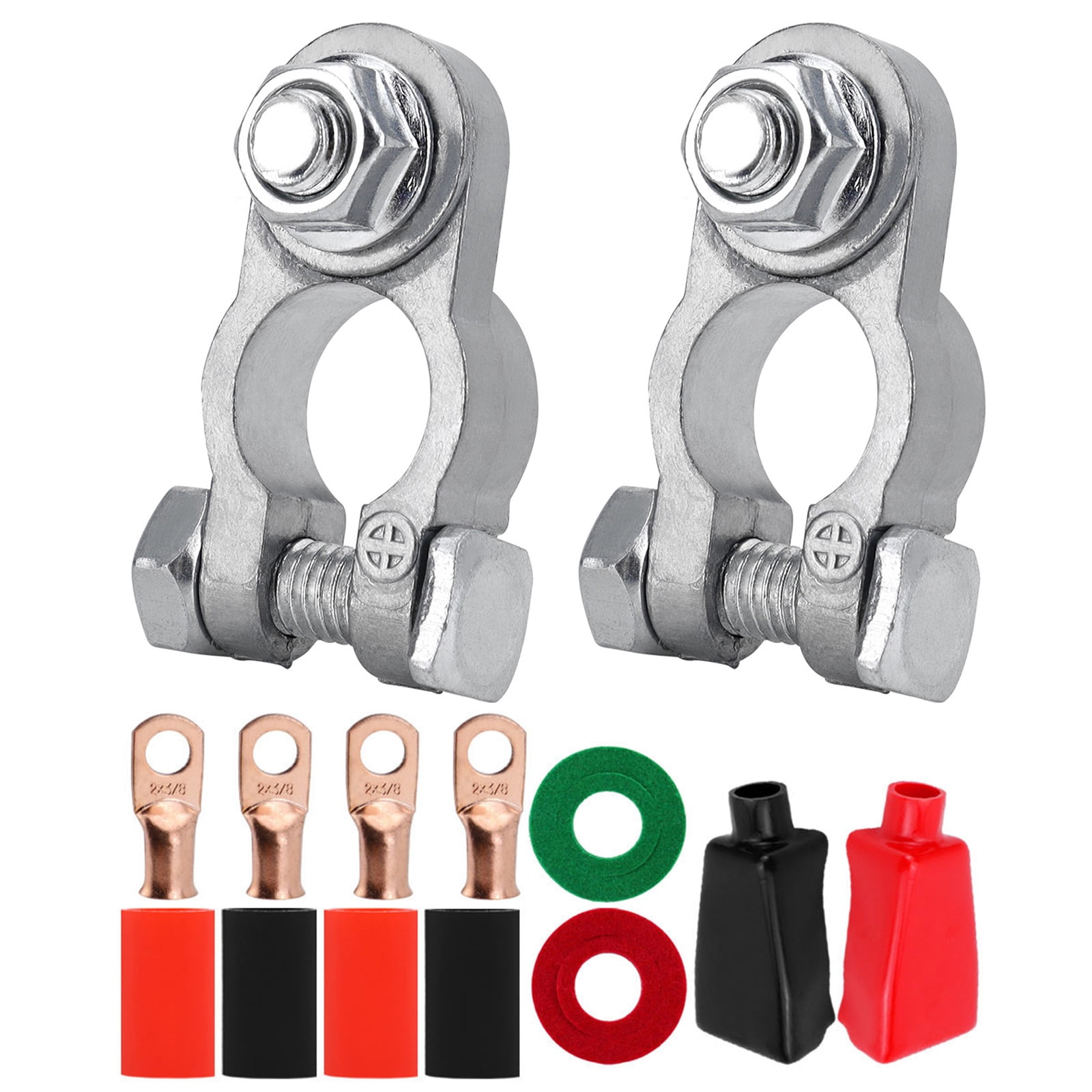 Terminal Connector set with Gauges Lugs & Easy Installation Accessories ...