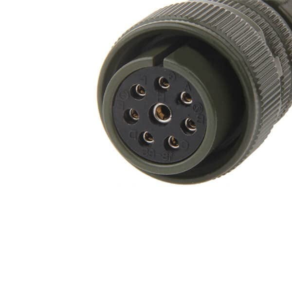 Terminal Connectors MS3106A18-8S Metal Circular Connector Plug 1 * 12 7 ...