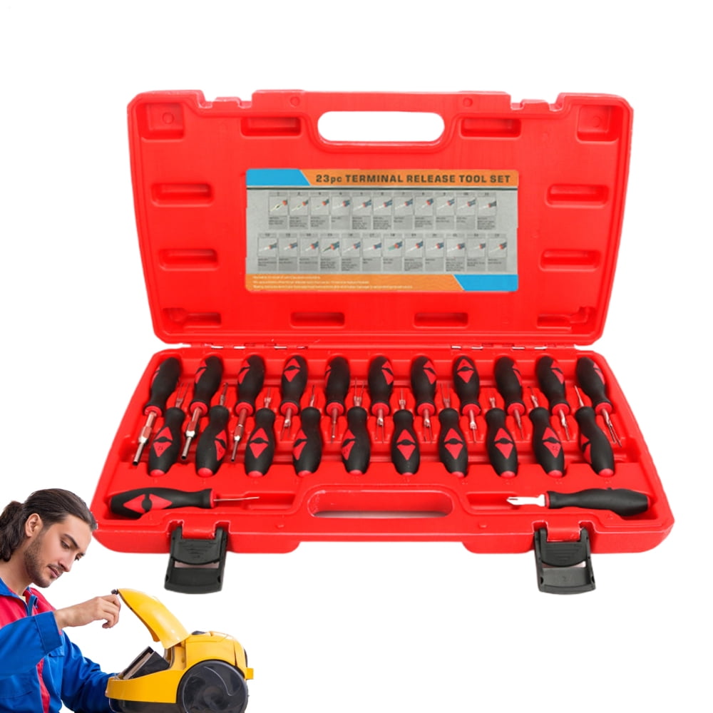 Terminal Extractor, 23pcs Depinning Tool, Heavy Duty Wire Release ...