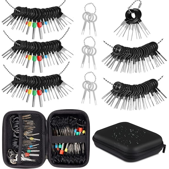 Terminal Extractor Removal Tool Kit, 109 Pcs Terminal Ejector Kit for ...