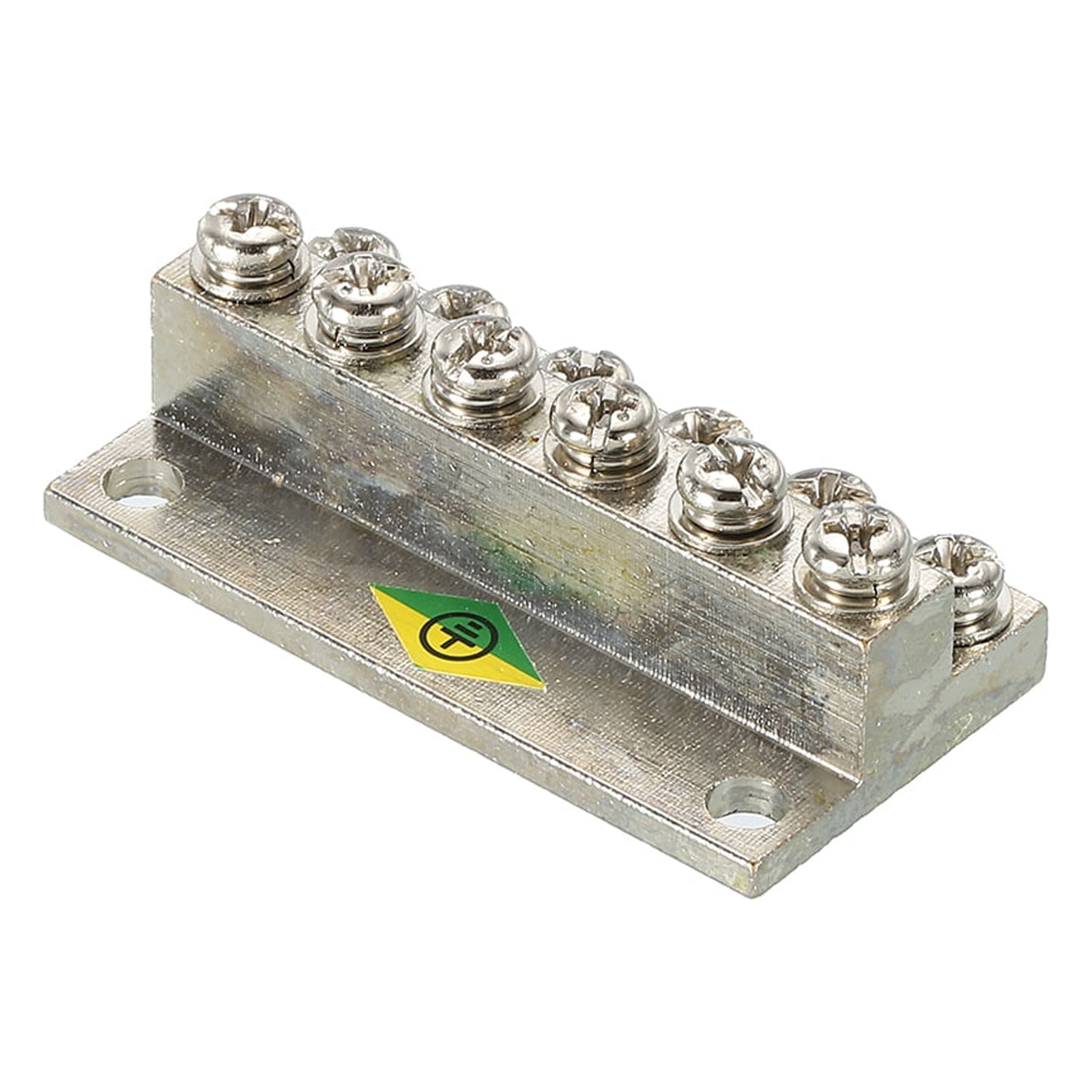 Terminal Grounding Bar Copper Strip 12 Positions for Electrical ...