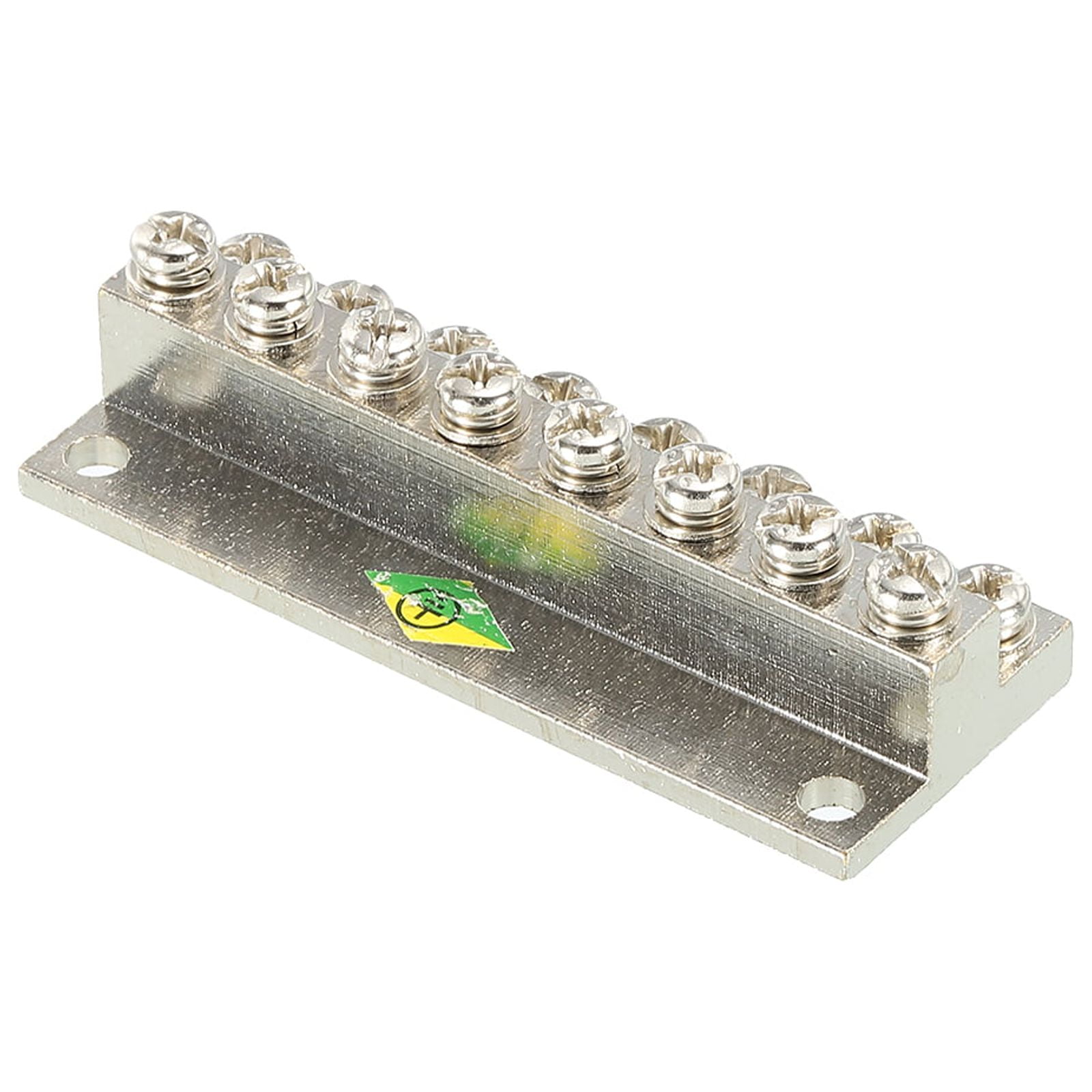 Terminal Grounding Bar Copper Strip 16 Positions for Electrical ...