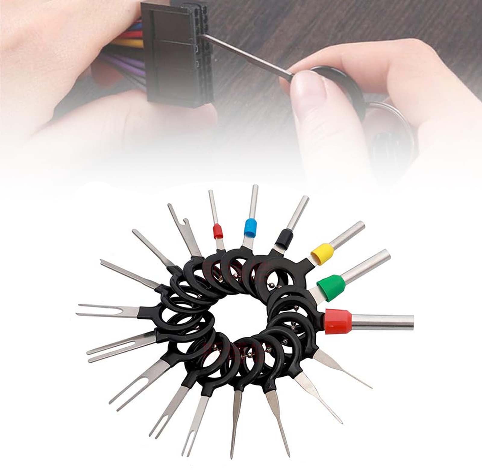 Terminal Pin Retractor Tool Kit – 11-Piece Push Pin Pusher & Hardware ...