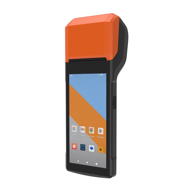 Terminal,Receipt Printer Battery Pos Screen Handheld 5.5'' Pda Terminal 5.5'' Mobile Android ...