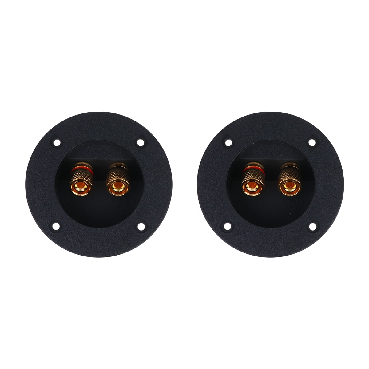 Terminal Speaker Cup Round Binding Post Connector Way Connectors Spring ...