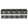 Terminal Strip Dual Row High Current Screw Terminal Block With Pc Cover