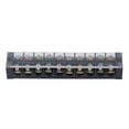 Terminal Strip Dual Rows High Current Screw Terminal Block With Cover For Power Distribution