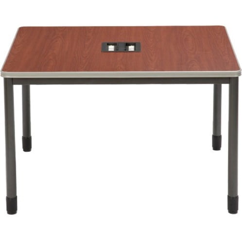 Terminal & Workstation Table-Desk (Cherry) - Walmart.com