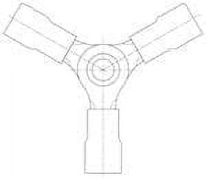 Terminals 3-WAY AVIKRIMP CONNE MP CONNECTOR (A-5YC) (1 piece) - Walmart.com