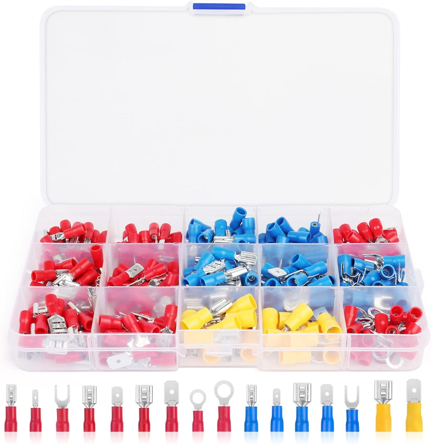 Terminals And Kits, 280 Pieces, Electrical Terminals For Car, Insulated ...