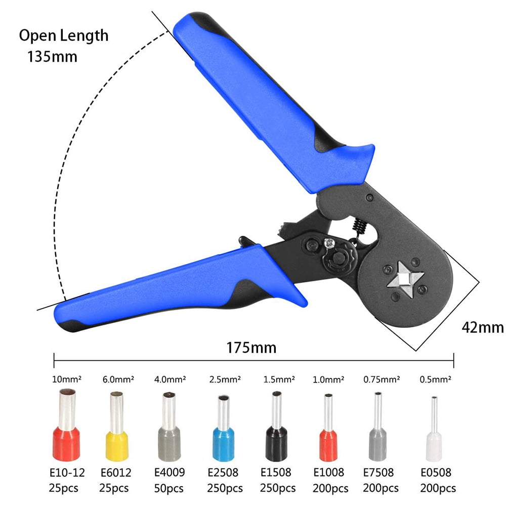 Terminals,Wire Ends Terminals Plier 1200pcs Wire Crimper Plier 1200pcs ...