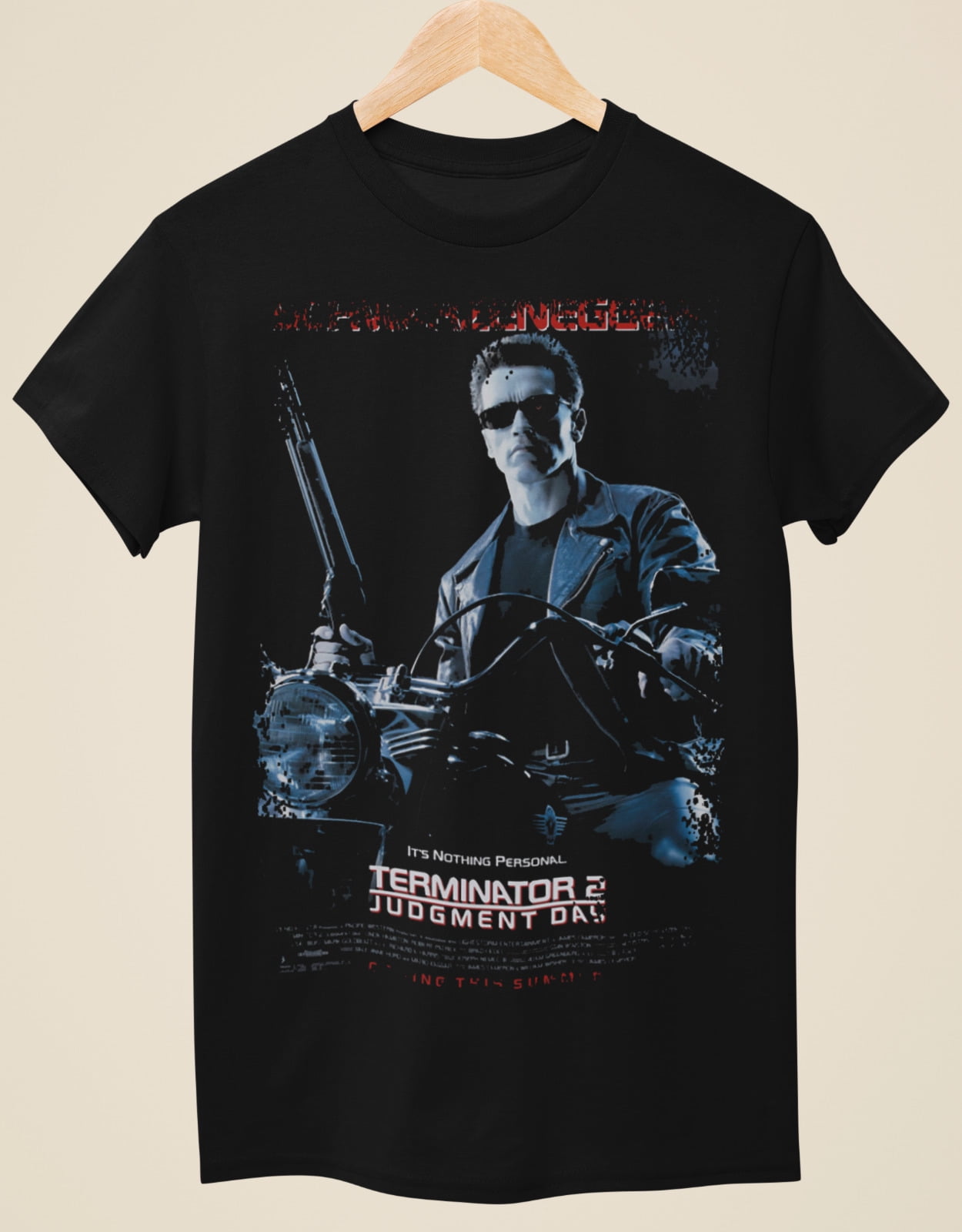 Terminator 2: Judgement Day - Movie Poster Inspired Unisex Black T ...
