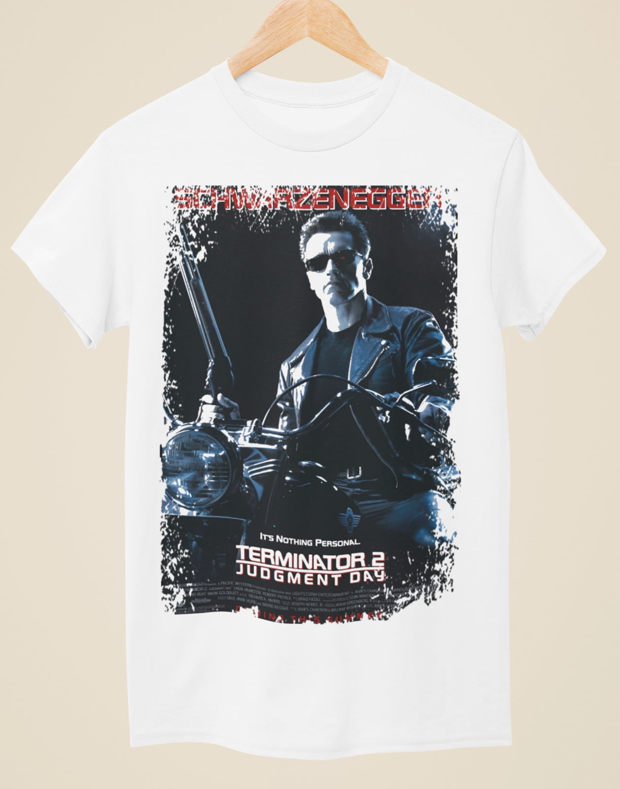 Terminator 2: Judgement Day - Movie Poster Inspired Unisex White T ...