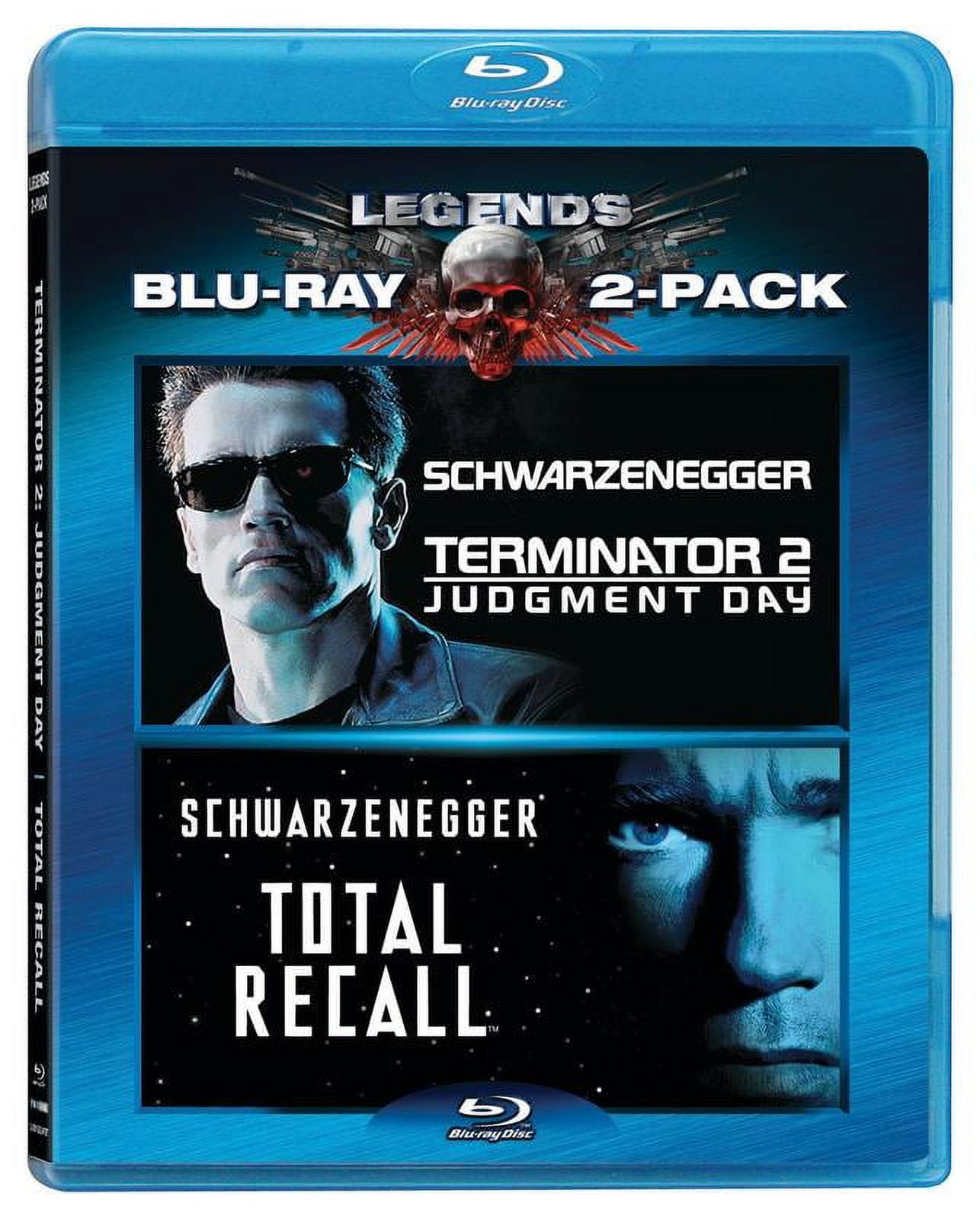 Terminator 2 - Judgement Day/Total Recall (Blu-ray Double Feature) [Blu ...