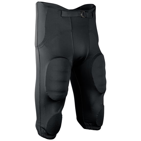 Alleson Solo Series Youth Integrated Football Pants - Grey - X-Large ...