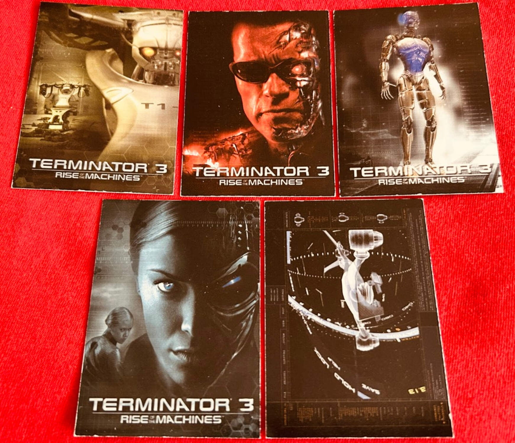 Terminator 3 Rise of the Machines movie 2003 Comic Images foil insert ...