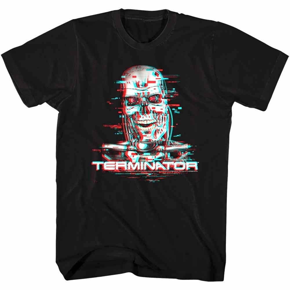 Terminator Cyberdyne Systems T-800 Glitch Mens T Shirt Movie Cyborg ...