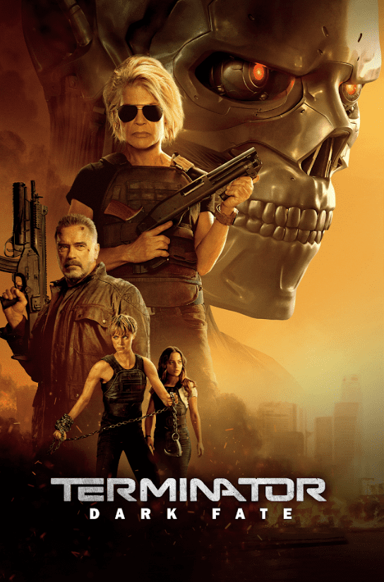 Terminator: Dark Fate (2019) 24x36 Movie Poster Sci-Fi Action Linda ...