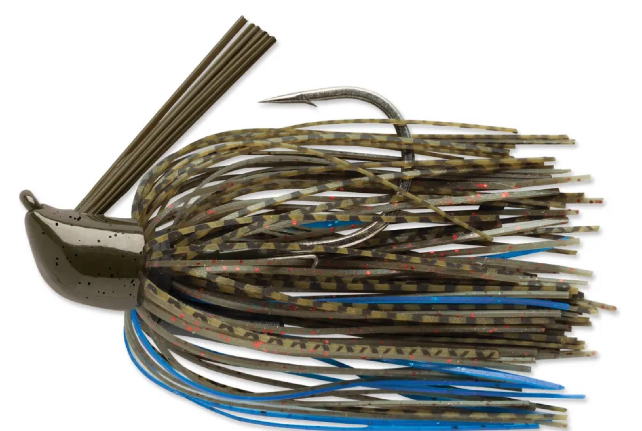 Terminator Fishing Lure PJ3843 Pro's Jig 3/8 oz Blue Olive - Walmart.com